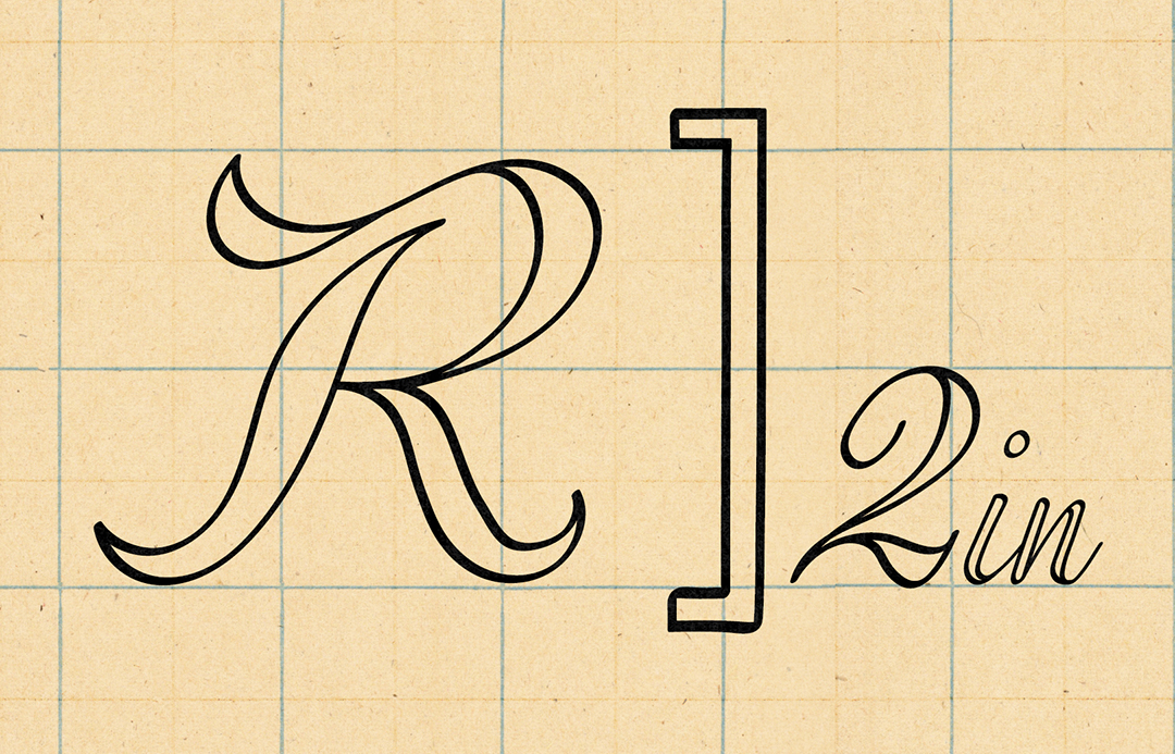 Ruth Script - Chain Stitch Embroidery (Font)